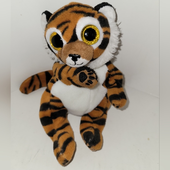Ty | Toys | Ty Beanie Baby Bellies Clawdia The Tiger 6 Inch Plush Toy ...